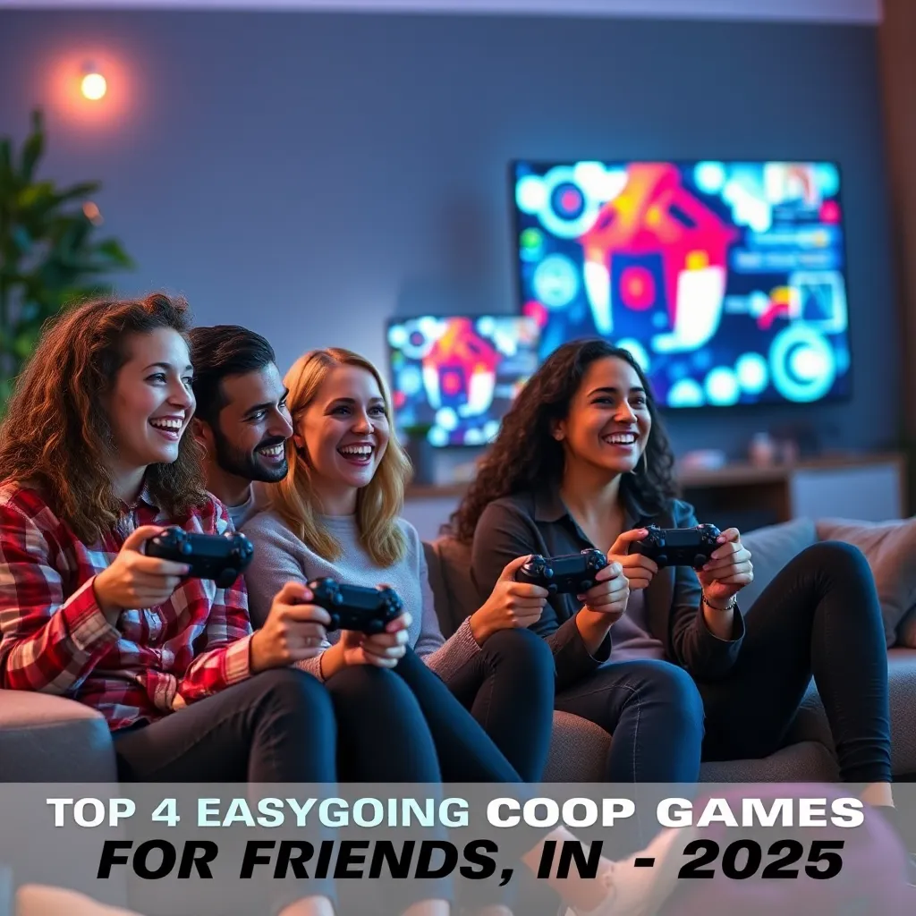 Top 4 Easygoing Coop Games for Friends in 2025 : LevelUpTalk