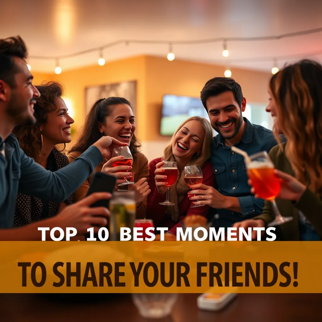 Top 10 Best Moments To Share With Friends : LevelUpTalk