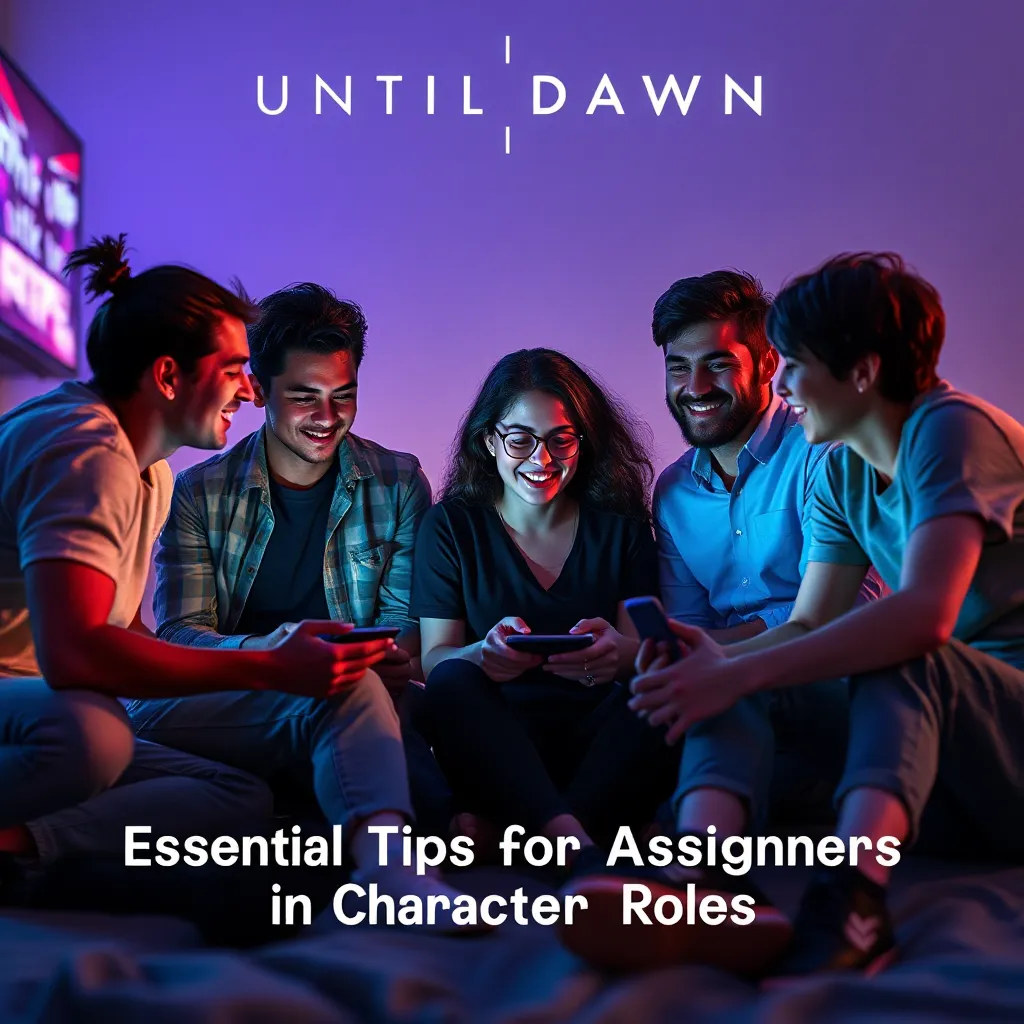 Essential Tips for Assigning Characters in Until Dawn : LevelUpTalk