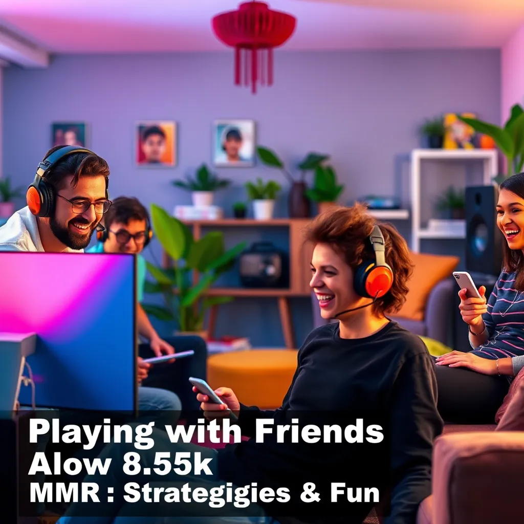 Playing with Friends Above 8.5k MMR: Strategies & Fun : LevelUpTalk