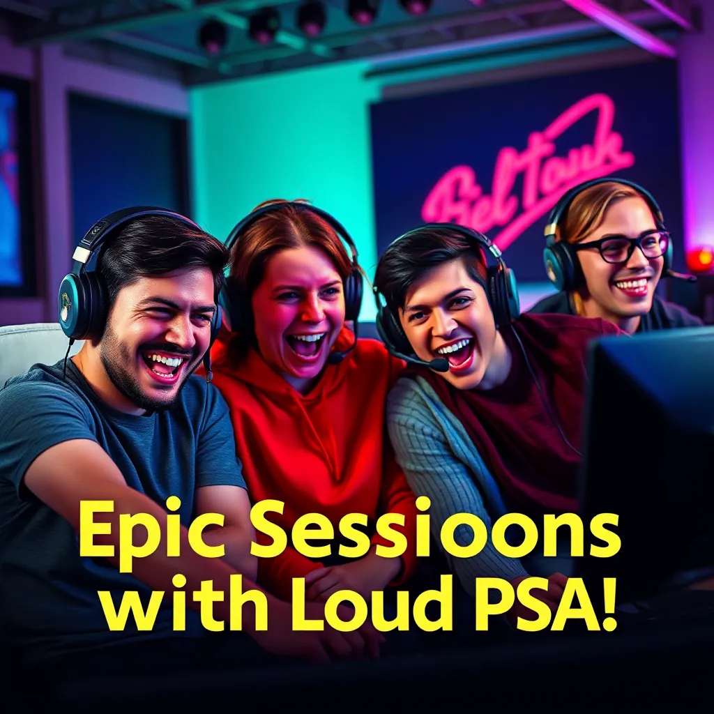 Epic Sessions with Friends: A Loud PSA! : LevelUpTalk