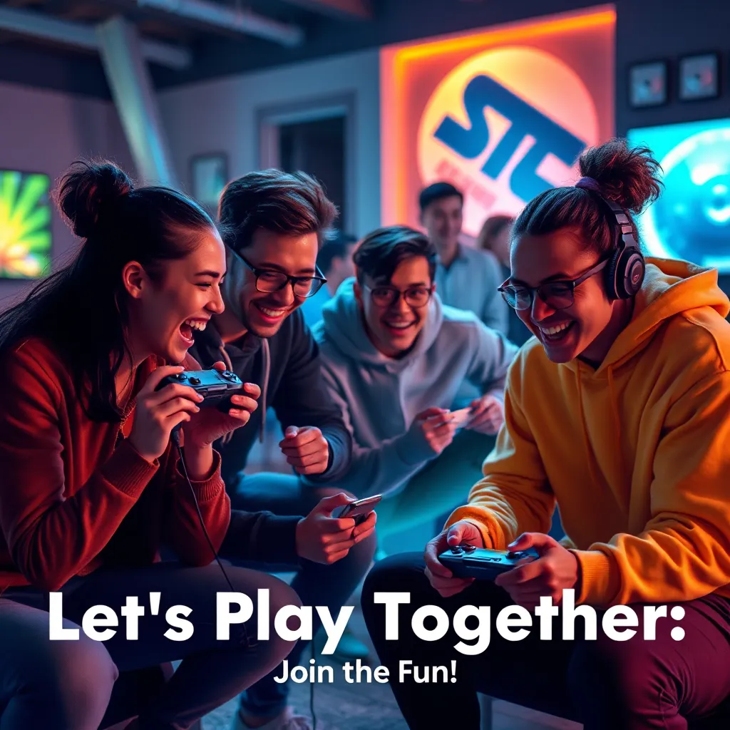 Let’s Play Together: Join the Fun! : LevelUpTalk