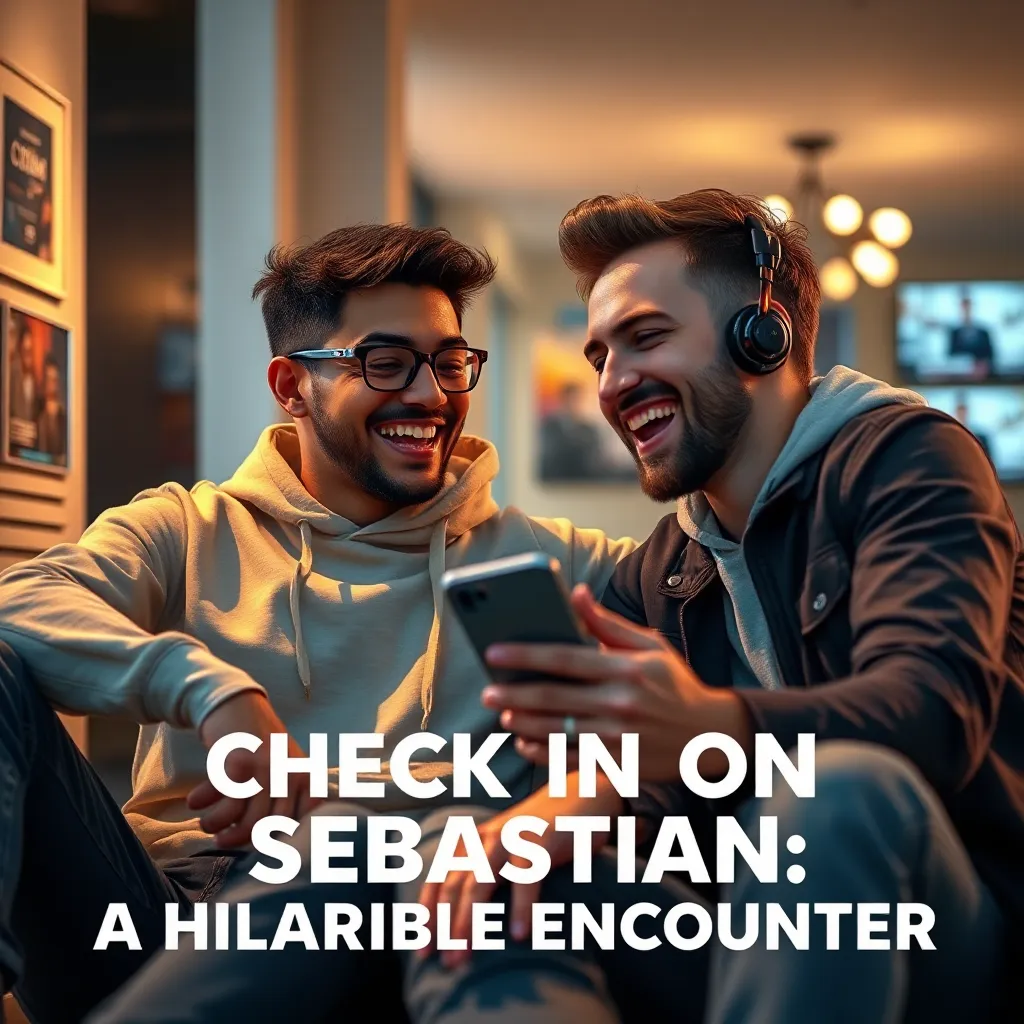 Check In on Sebastian: A Hilarious Encounter 😂 : LevelUpTalk