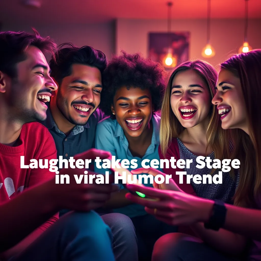Laughter Takes Center Stage in Viral Humor Trend : LevelUpTalk