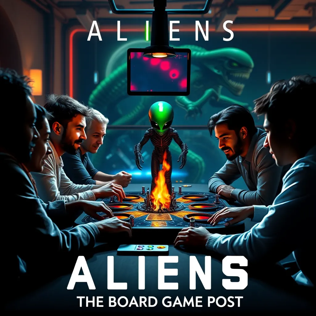 The Exciting Experience of Playing the ALIENS Board Game : LevelUpTalk