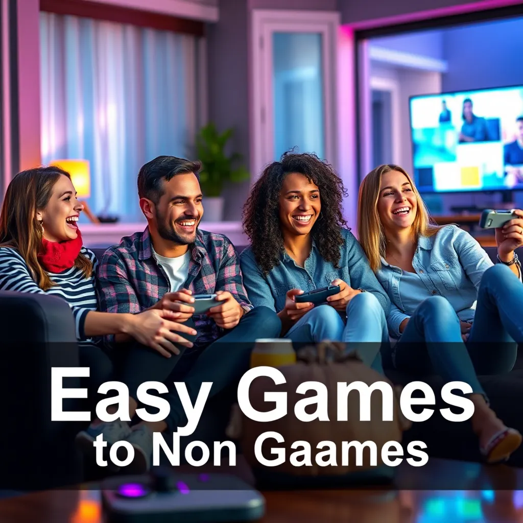 Easy Games for Non-Gamers to Enjoy Together : LevelUpTalk
