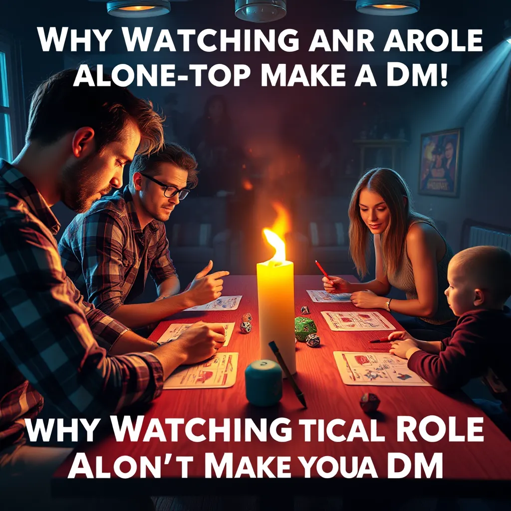 Why Watching Critical Role Alone Won't Make You a DM : LevelUpTalk