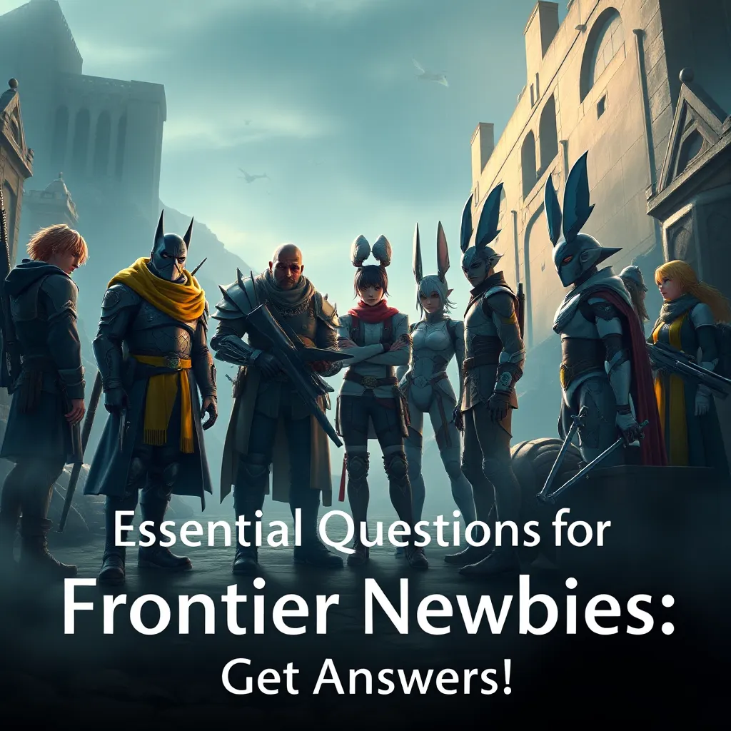 Essential Questions for Frontier Newbies: Get Answers! : LevelUpTalk