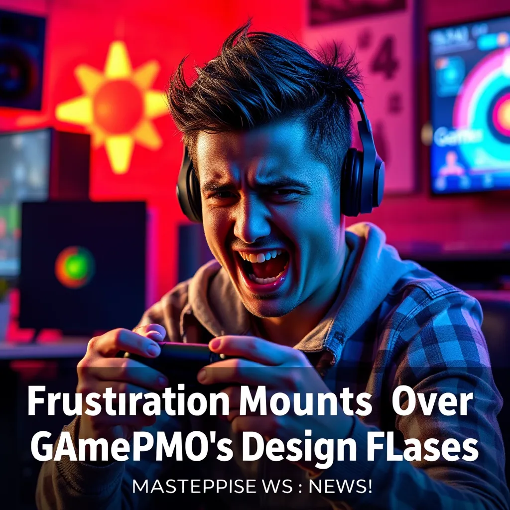 Frustration Mounts Over Game PMO's Design Flaws : LevelUpTalk