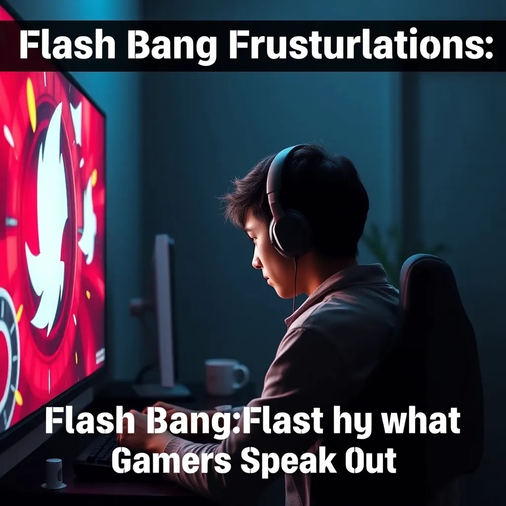 Flash Bang Frustrations: Gamers Speak Out : LevelUpTalk