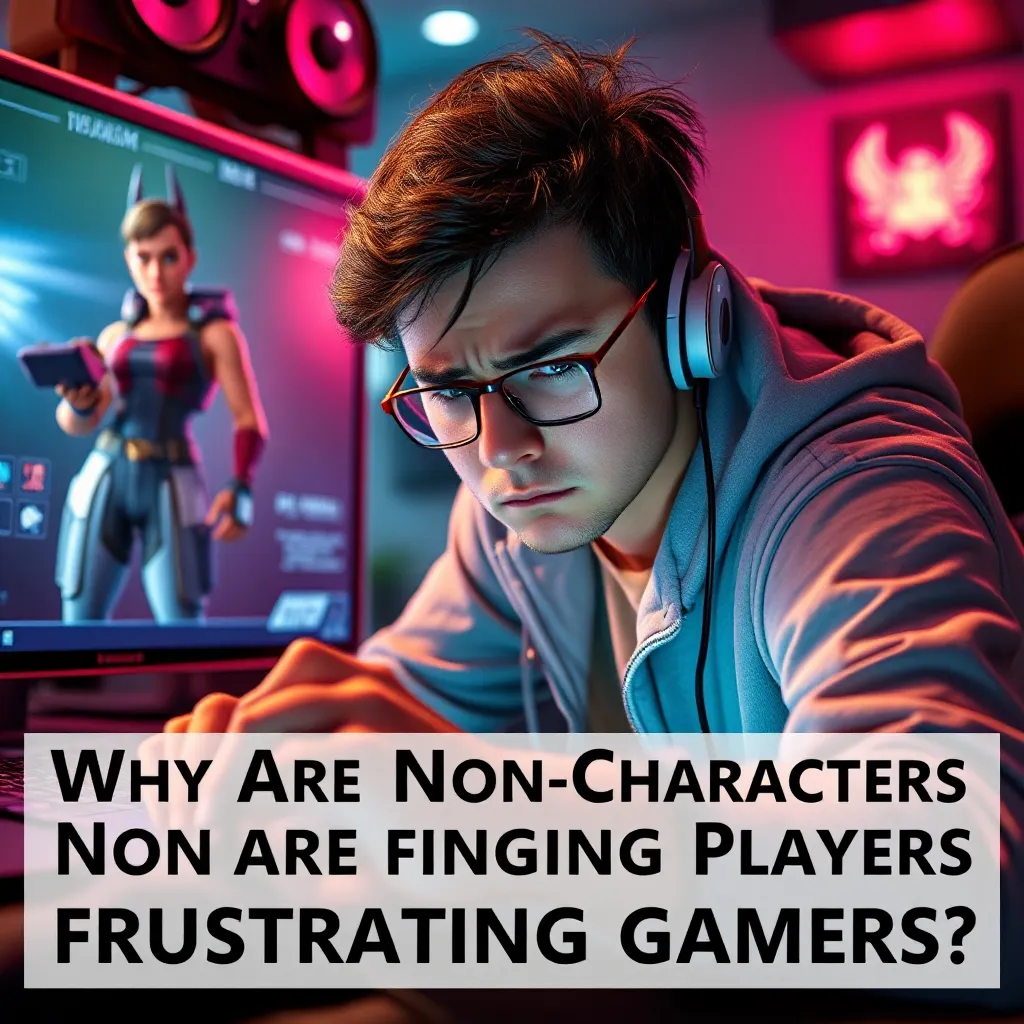 Why Are Non-Player Characters Frustrating Gamers? : LevelUpTalk