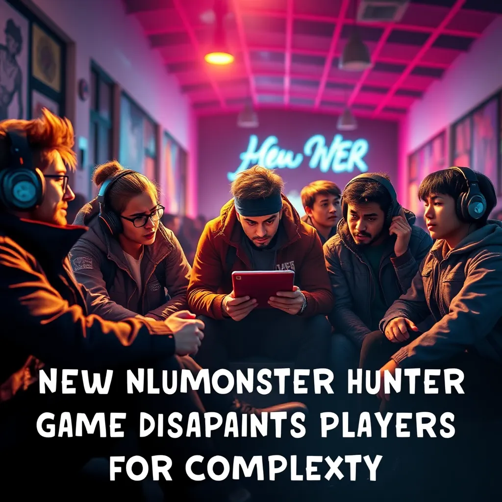 New Monster Hunter Game Disappoints Players with Complexity : LevelUpTalk