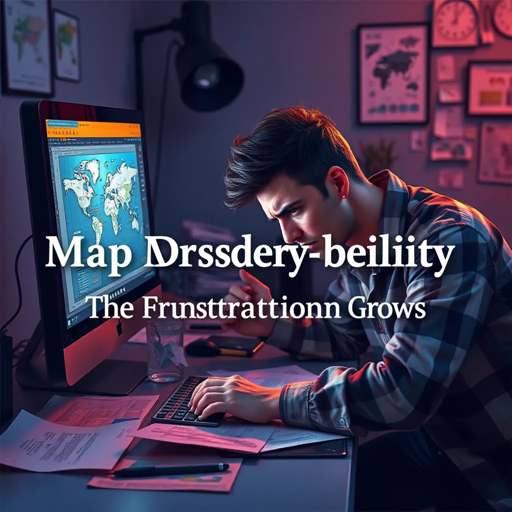 Struggling with Map Discoverability: The Frustration Grows : LevelUpTalk
