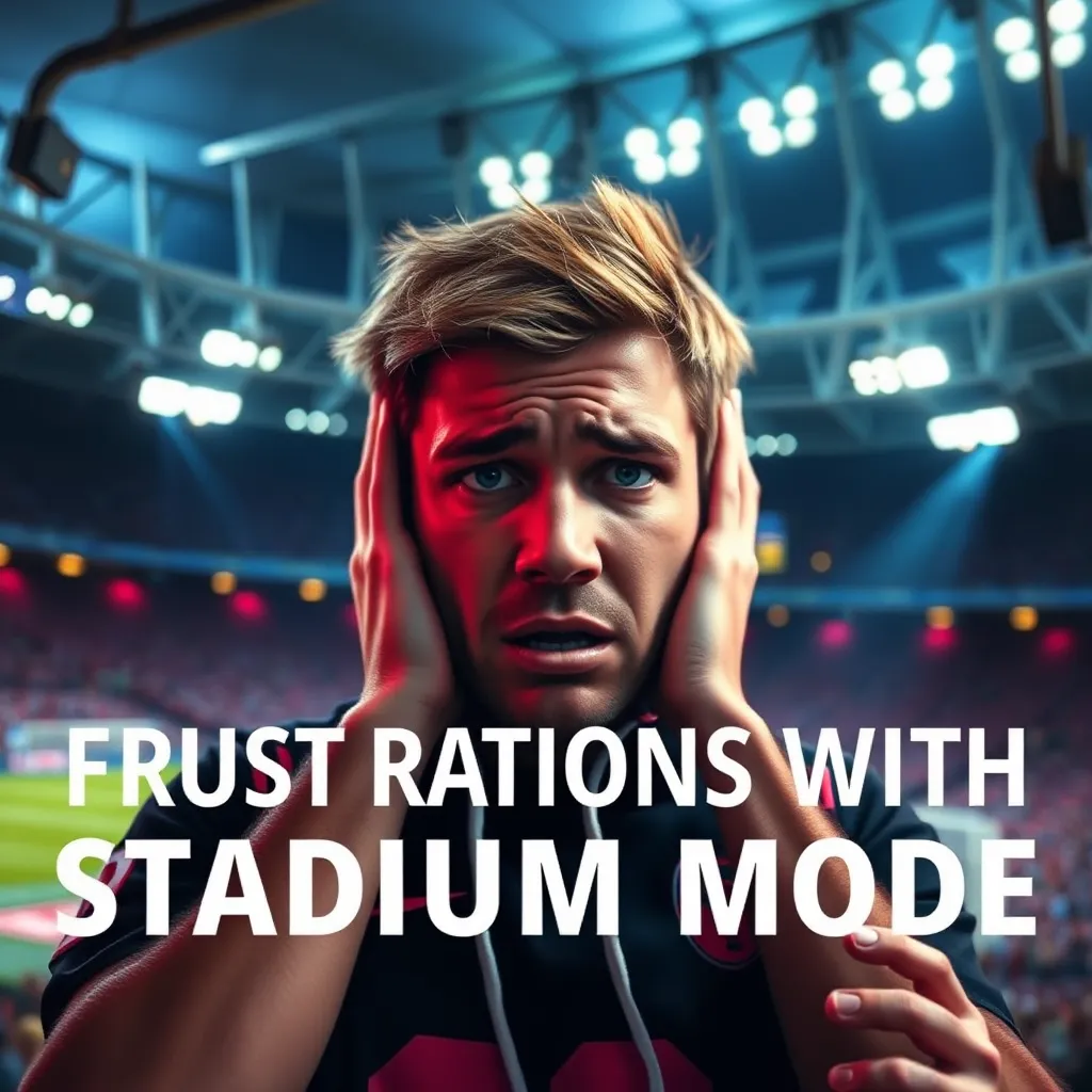 Frustrations with Stadium Mode: A Player's Dilemma : LevelUpTalk