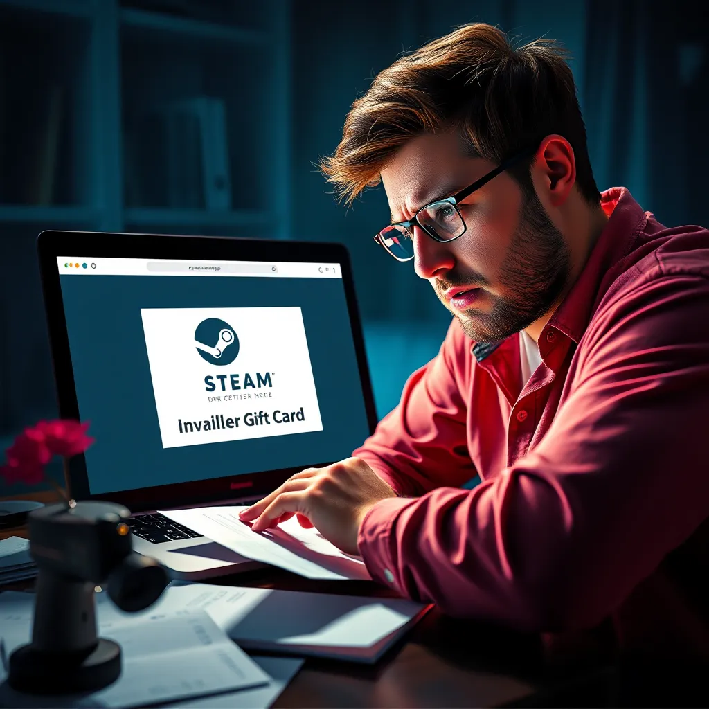 Buyer Left in the Dark Over Invalid €50 Steam Gift Card : LevelUpTalk