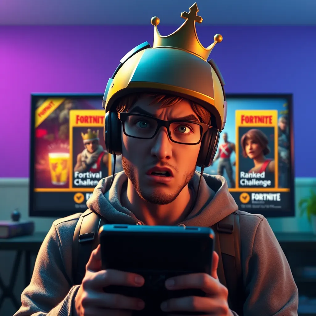 Crown Jam Quest: Players Rage Over Fortnite Challenges : LevelUpTalk