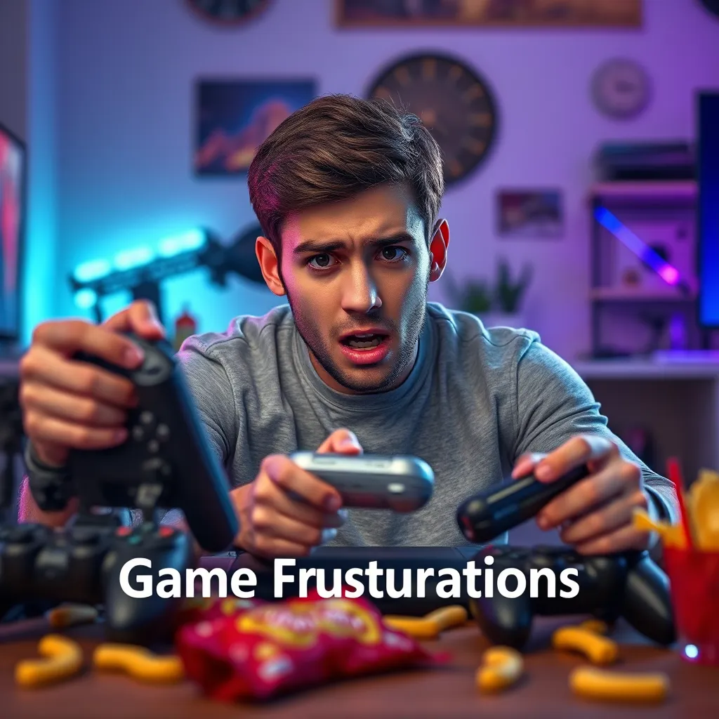 Game Frustrations: Analyzing the Most Annoying Aspects : LevelUpTalk