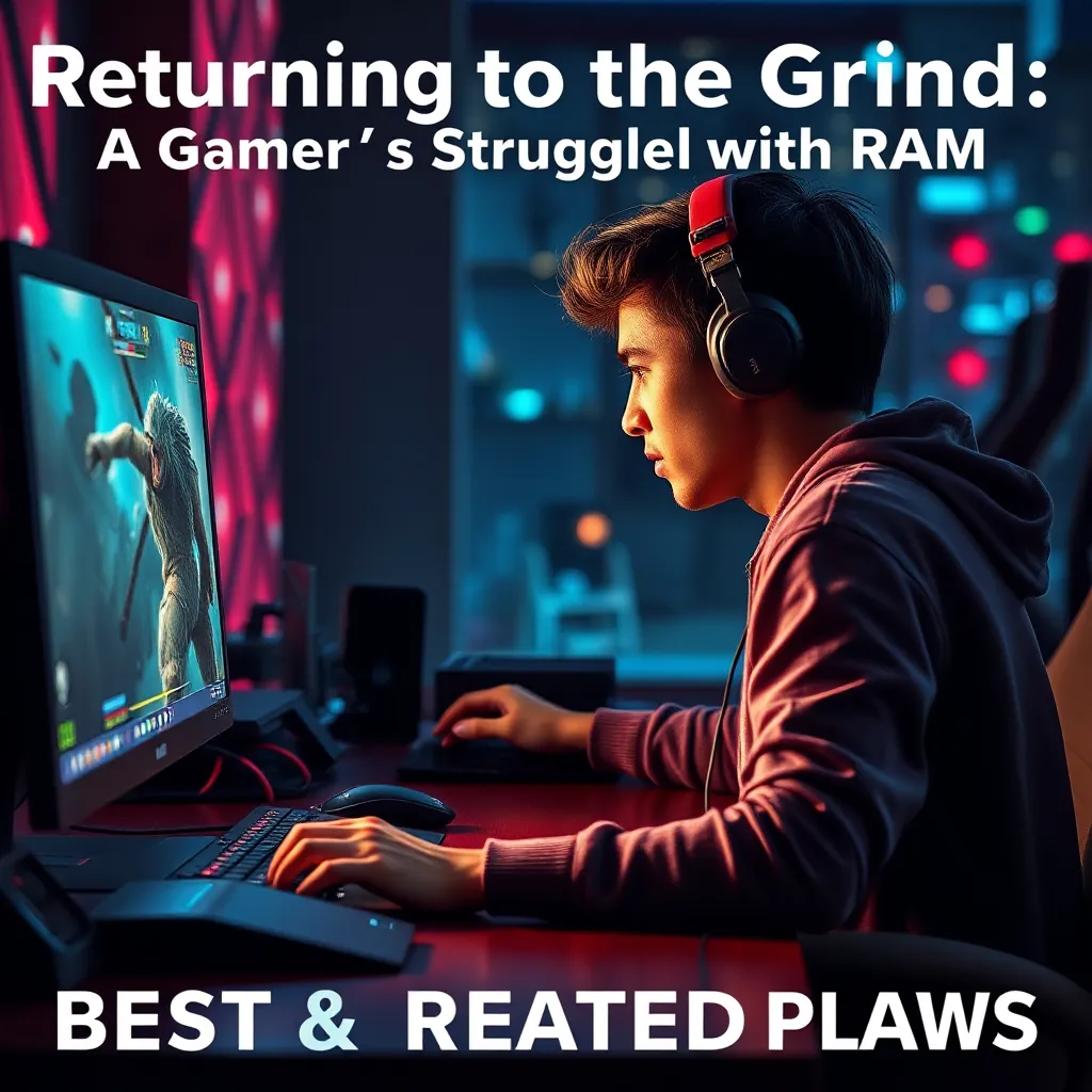 Returning to the Grind: A Gamer's Struggle with RAM : LevelUpTalk