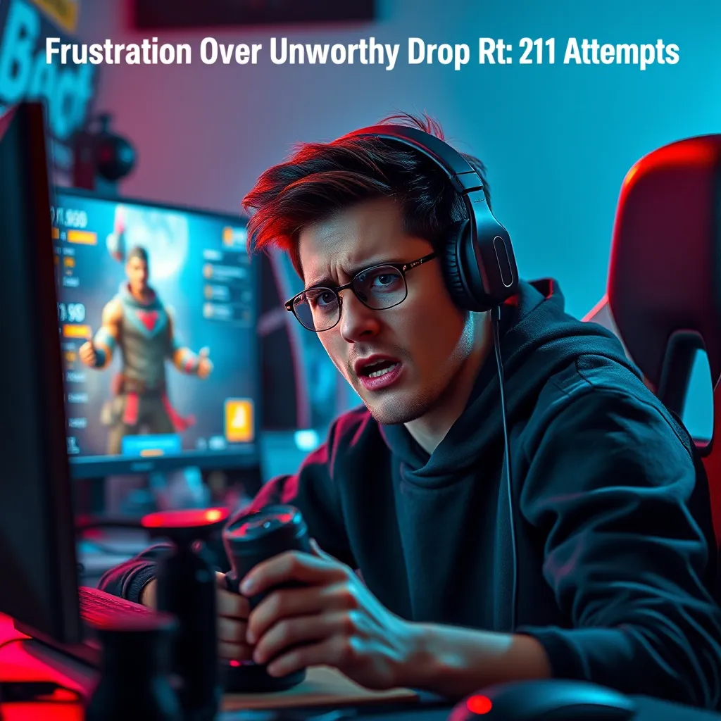 Frustration Over Unworthy Drop Rate: 211 Attempts : LevelUpTalk