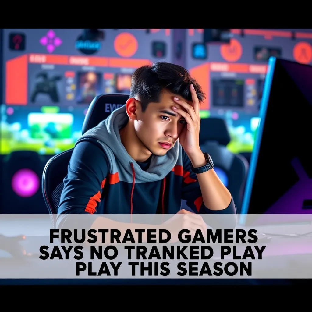 Frustrated Gamer Says No to Ranked Play This Season : LevelUpTalk