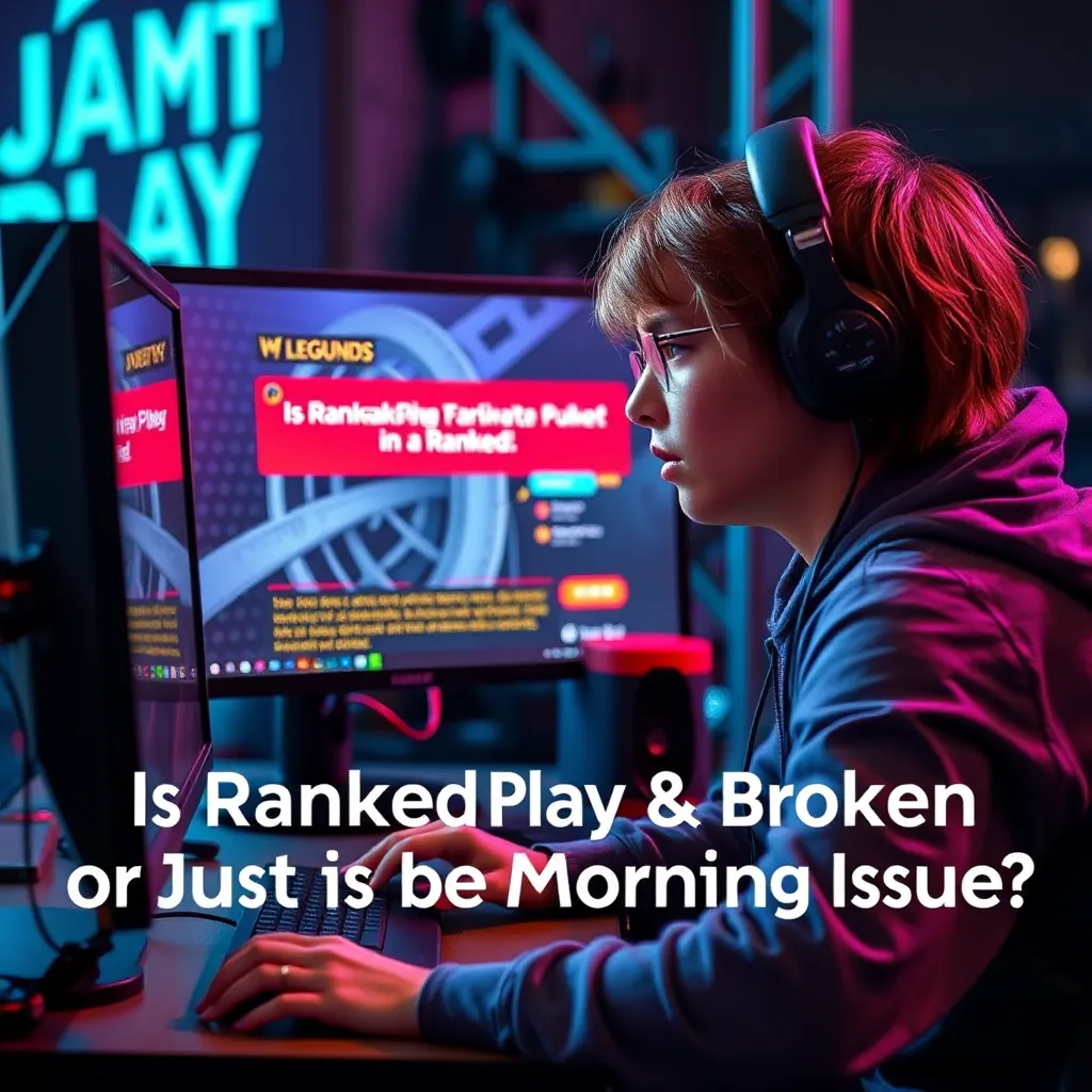 Is Ranked Play Broken or Just a Morning Issue? : LevelUpTalk