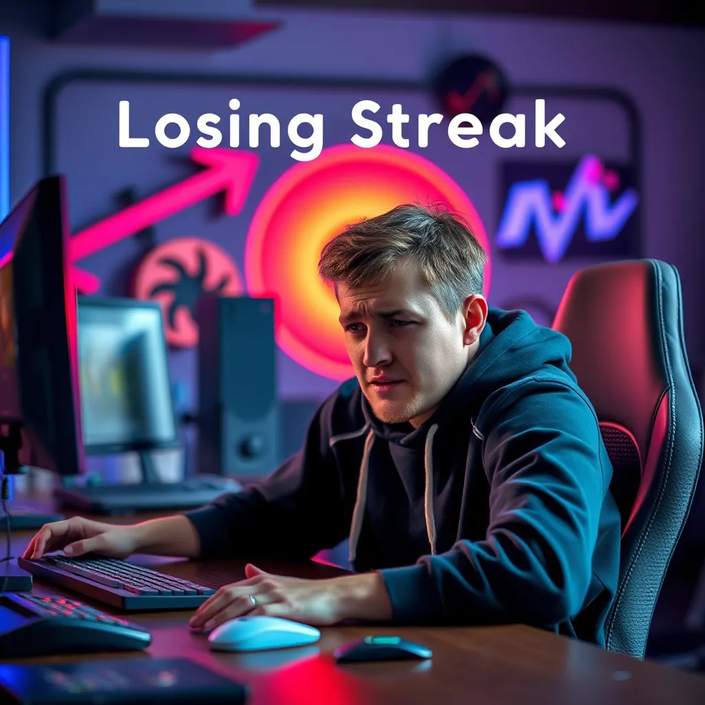 Describing a Frustrating Losing Streak in Gaming : LevelUpTalk