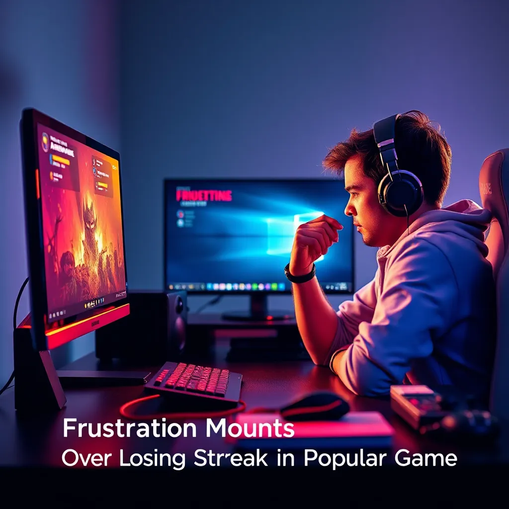 Frustration Mounts Over Losing Streak in Popular Game : LevelUpTalk