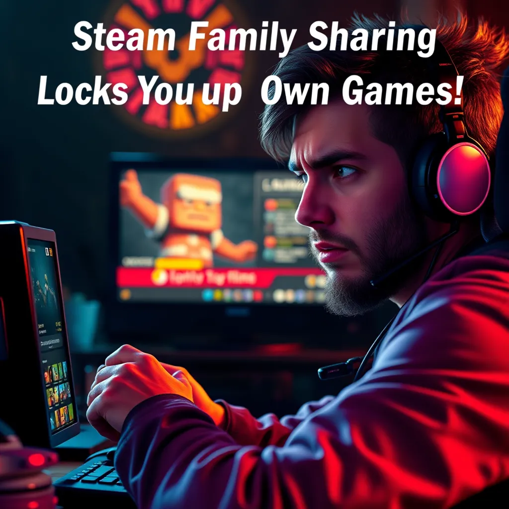 Steam Family Sharing Locks You Out of Your Own Games! : LevelUpTalk