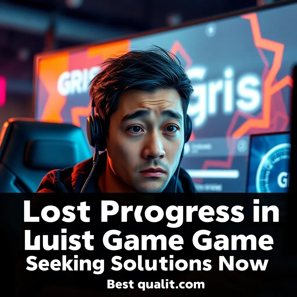 Lost Progress in Gris Game: Seeking Solutions Now : LevelUpTalk