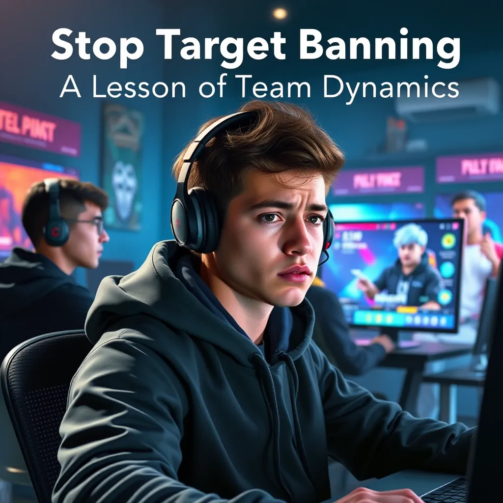 Stop Target Banning: A Lesson in Team Dynamics : LevelUpTalk