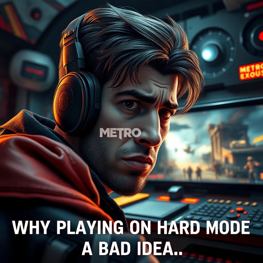 Metro Exodus: Why Playing on Hard Mode is a Bad Idea : LevelUpTalk