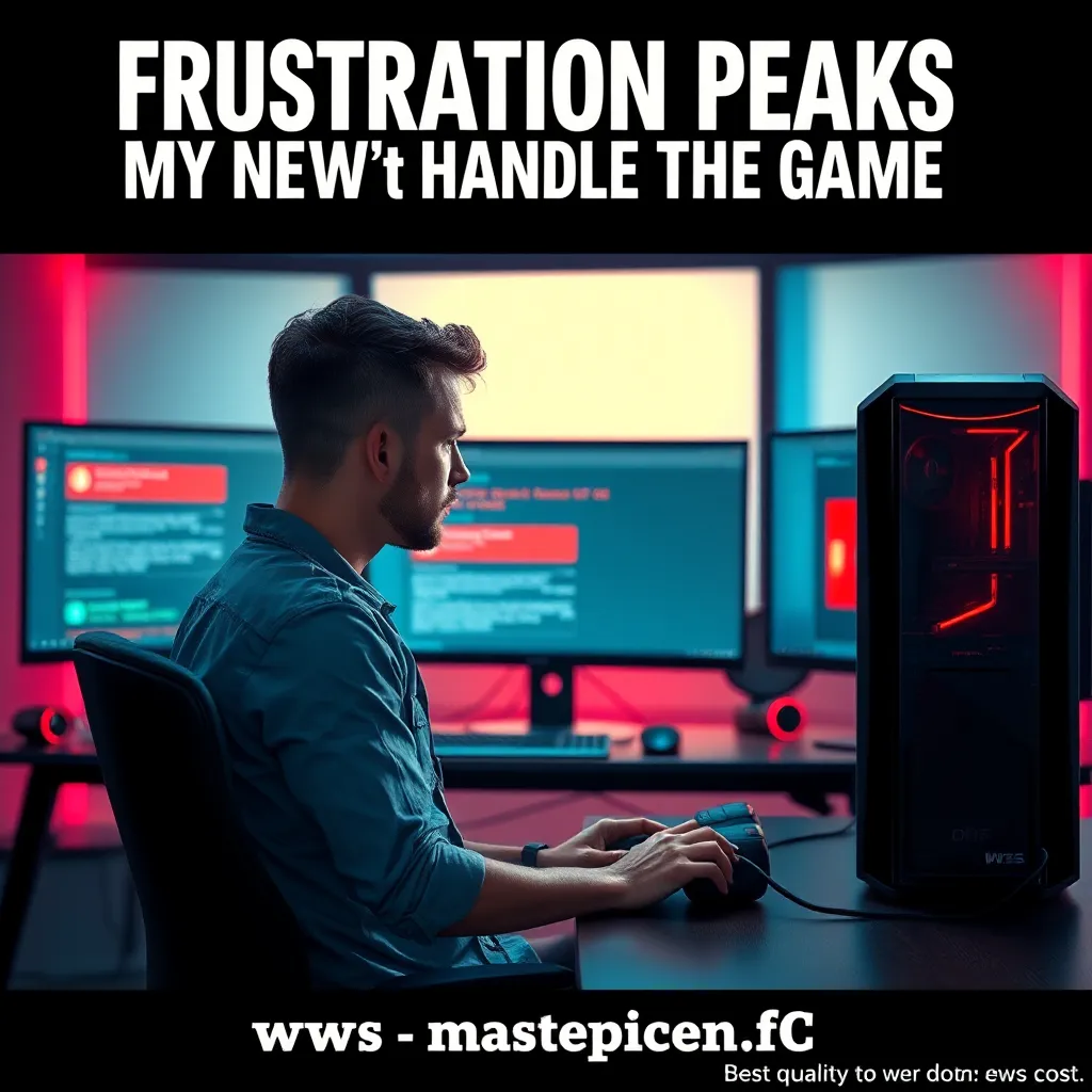 Frustration Peaks: My New PC Can't Handle the Game : LevelUpTalk