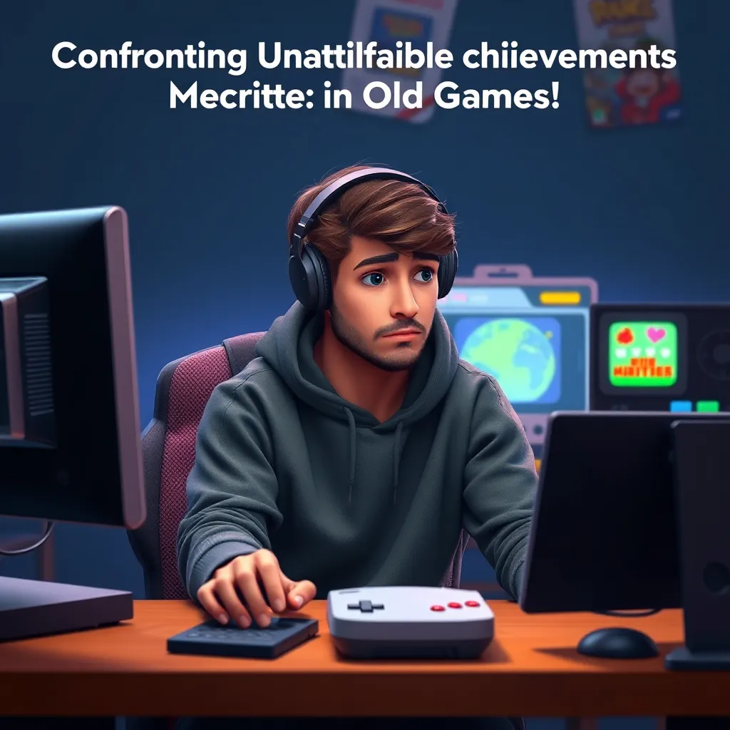 Confronting Unobtainable Achievements in Old Games : LevelUpTalk