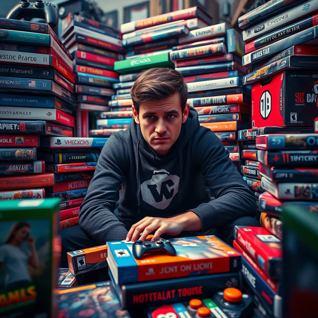 Overwhelmed by Game Backlogs: Too Many Choices! : LevelUpTalk