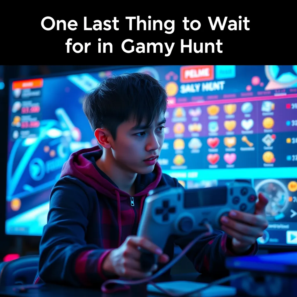 One Last Thing to Wait for in Game Trophy Hunt : LevelUpTalk