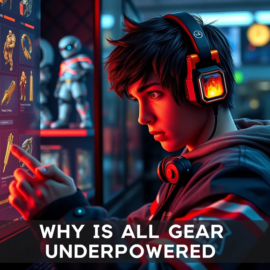 Why Is All Gear Underpowered? Insights on Gameplay Challenges : LevelUpTalk
