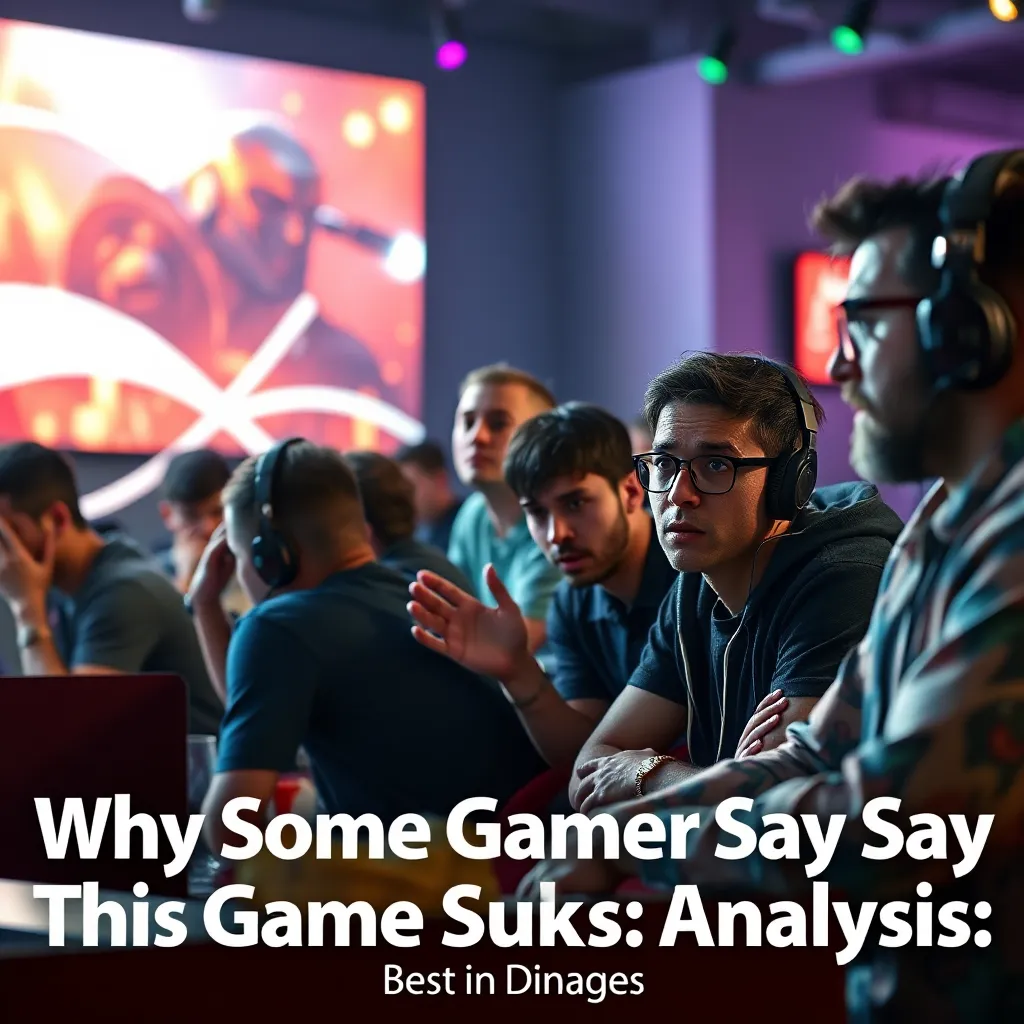 Why Some Gamers Say This Game Sucks: An Analysis : LevelUpTalk
