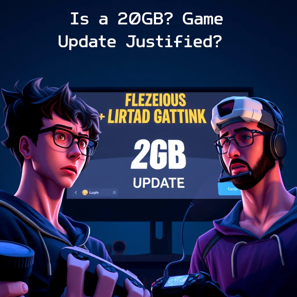Is a 20GB Game Update Justified? Players Are Frustrated : LevelUpTalk