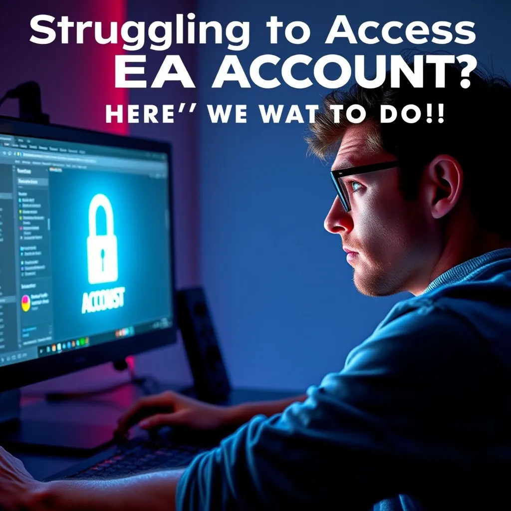 Struggling to Access Your EA Account? Here’s What to Do! : LevelUpTalk