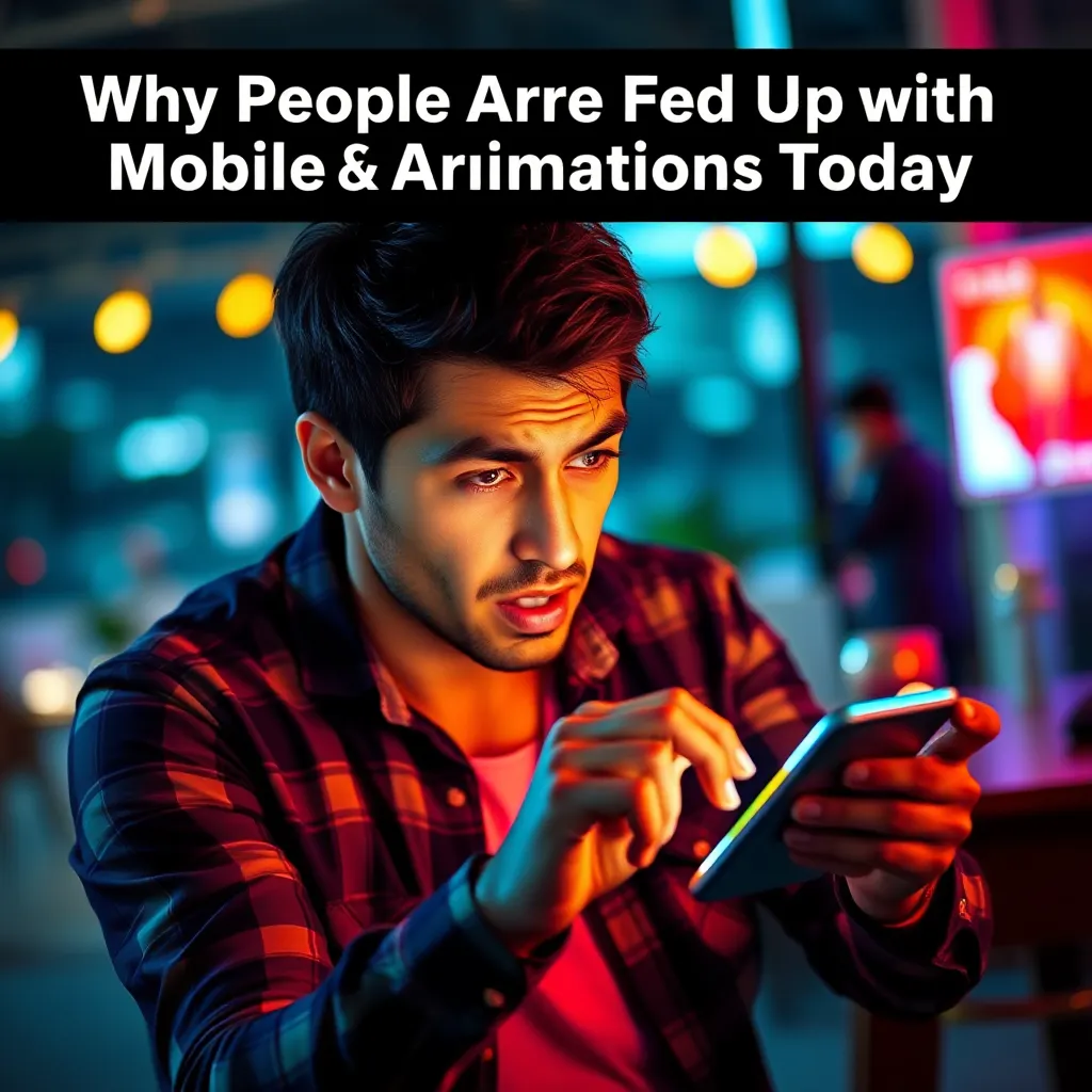 Why People Are Fed Up with Mobile Animations Today : LevelUpTalk