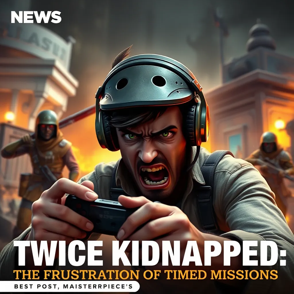 Twice Kidnapped: The Frustration of Timed Missions : LevelUpTalk