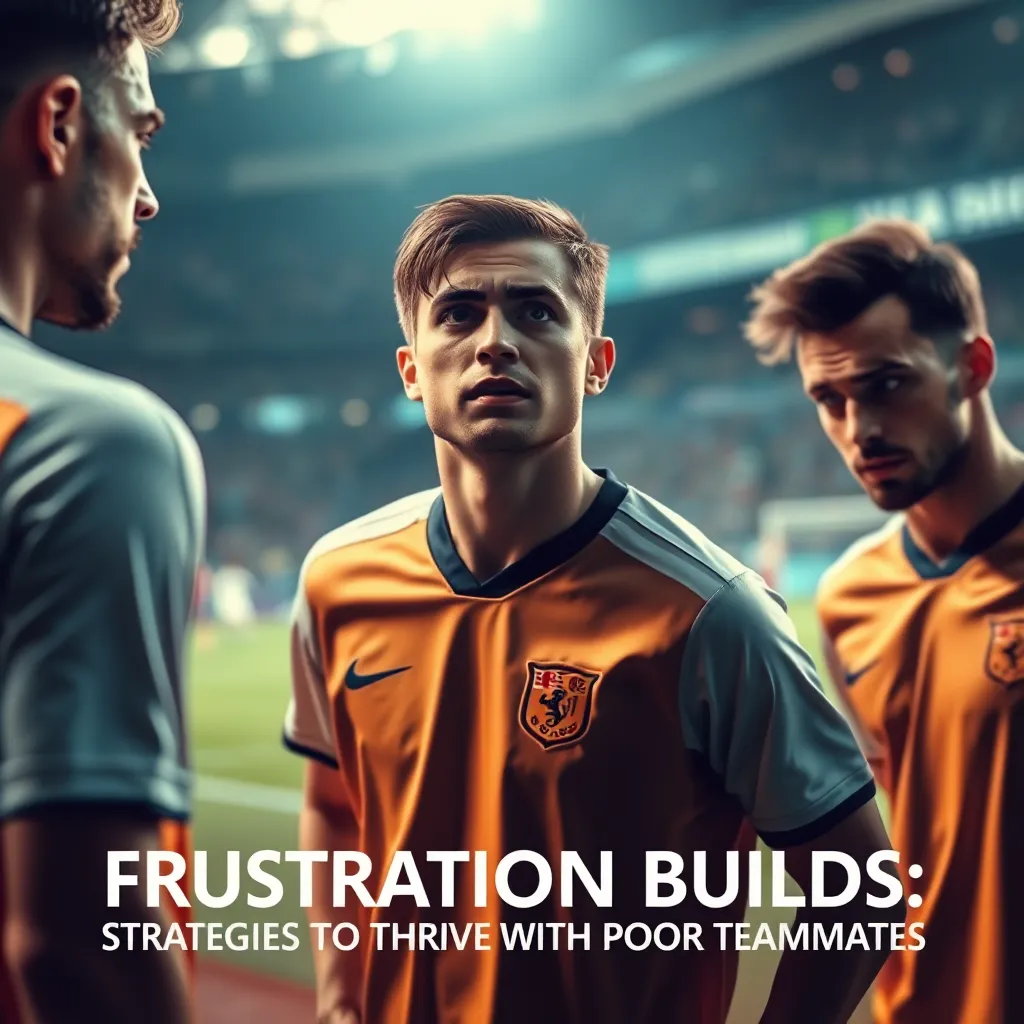 Frustration Builds: Strategies to Thrive with Poor Teammates : LevelUpTalk