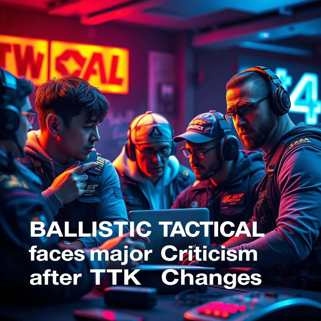 Ballistic Tactical Faces Major Criticism After TTK Changes : LevelUpTalk