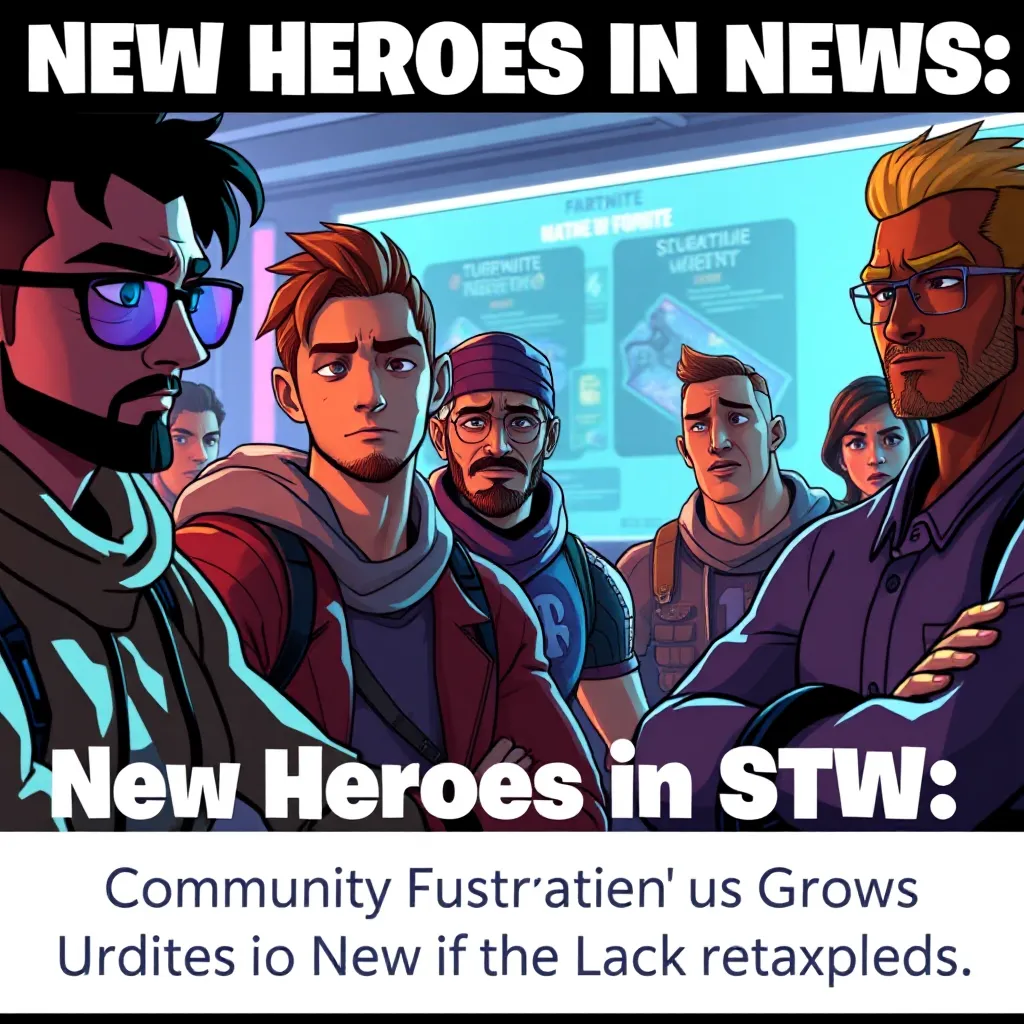 New Heroes in STW: Community Frustration Grows Over Lack of Updates ...