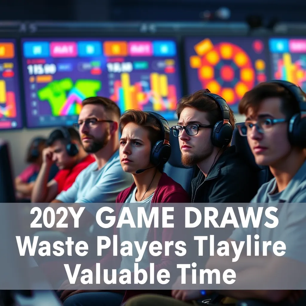 Why Game Draws Waste Players' Valuable Time in 2026 : LevelUpTalk