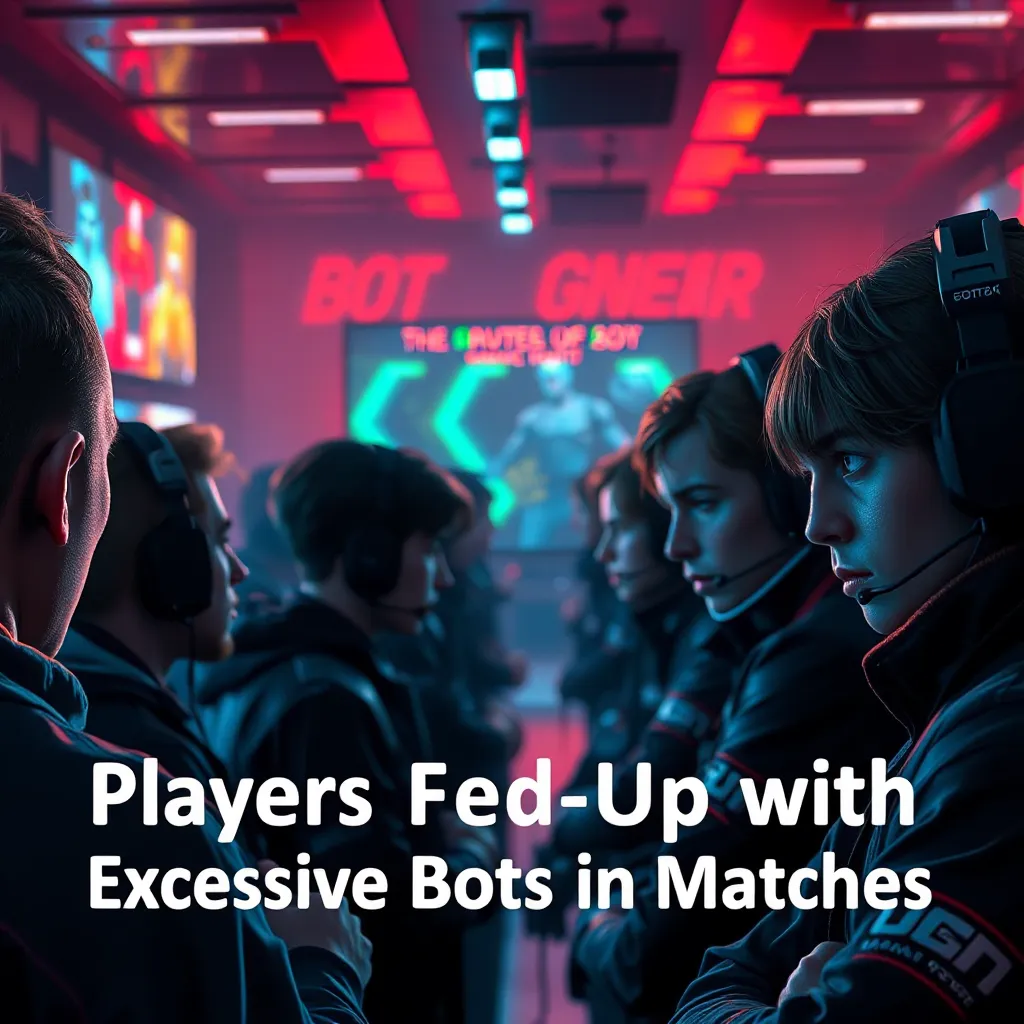 Players Fed Up with Excessive Bots in Matches : LevelUpTalk