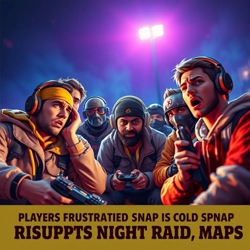 Players Frustrated as Cold Snap Disrupts Night Raid Maps : LevelUpTalk