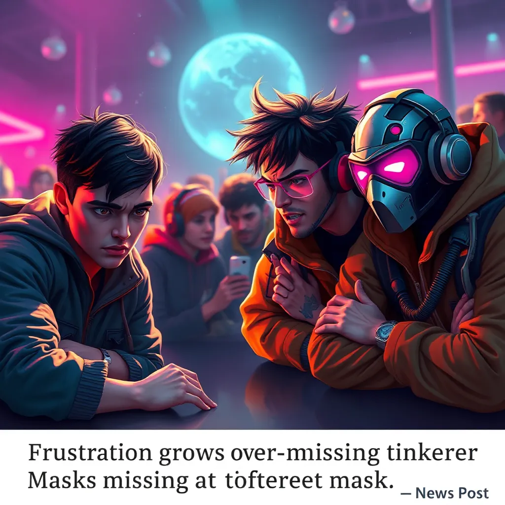 Frustration Grows Over Missing Tinkerer Mask at Potomac Event : LevelUpTalk