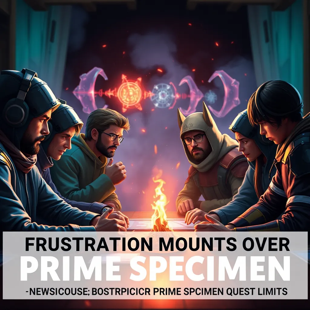 Frustration Mounts Over Prime Specimen Quest Limits : LevelUpTalk