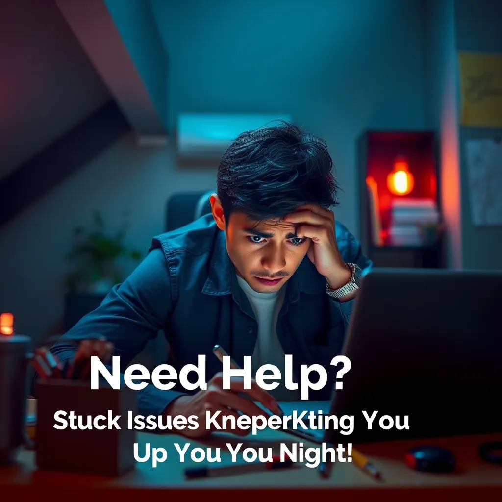Need Help? Stuck Issues Keeping You Up at Night! : LevelUpTalk